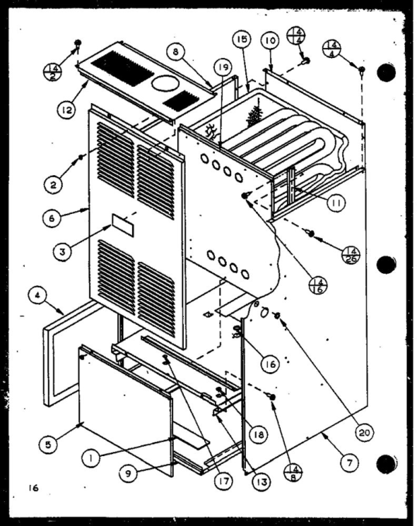 Amana GHI90A30/P6983122F Gas Furnace - GHI Series | Partswarehouse