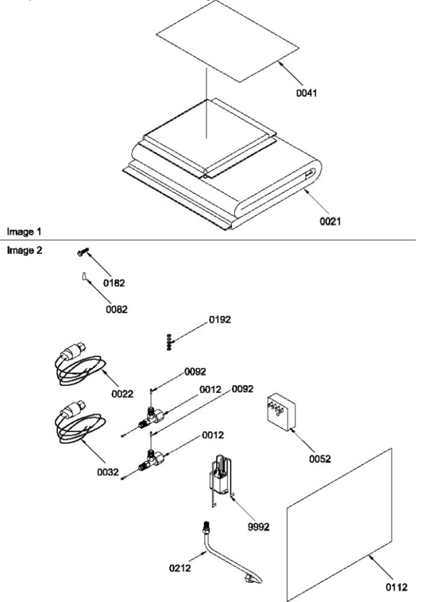 Amana LAC02A/P1180105C CSBA PCKA LACA | Partswarehouse