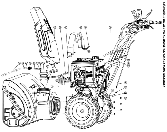 DR Power 2-Stage Snow Blower Pro Max-34 (October 2018 - Present ...