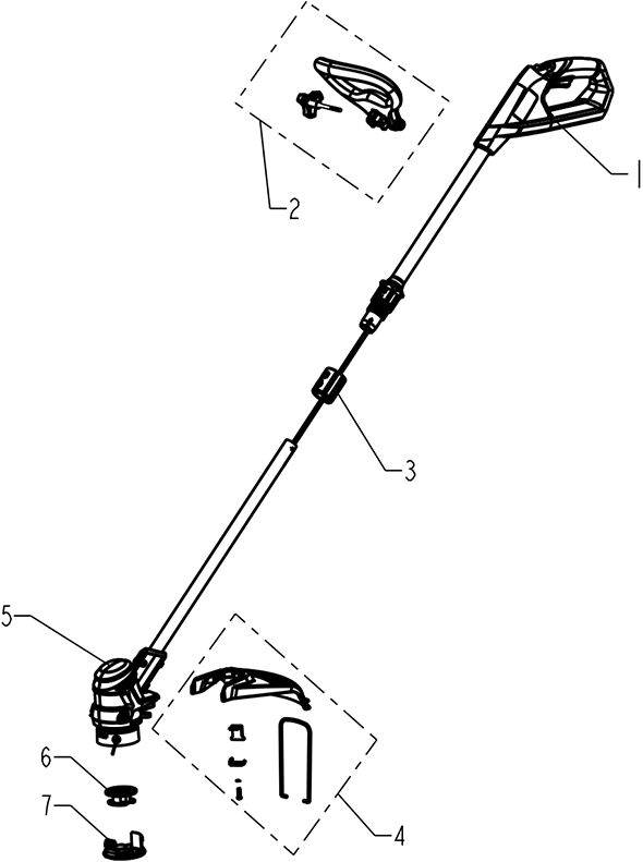 Greenworks STF309 String Trimmer | Partswarehouse