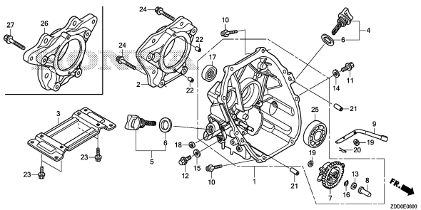 Honda GX100RT KRC5 Engine | Partswarehouse
