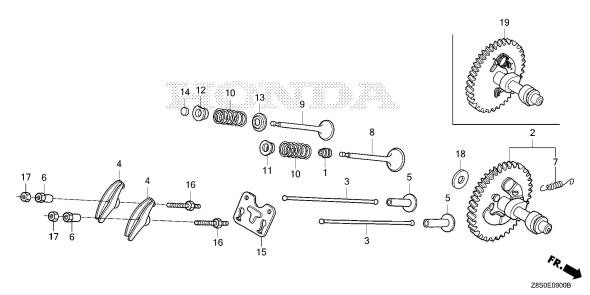 Honda GX240UT2X QA2 Engine | Partswarehouse