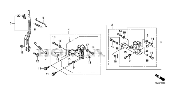 Honda GXR120RT KRW1 Engine | Partswarehouse