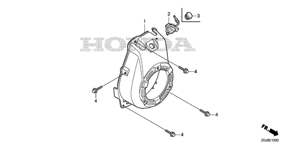 Honda GXR120RT QEH Engine | Partswarehouse
