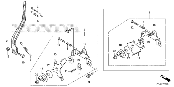 Honda GXR120UT SE3R Engine | Partswarehouse