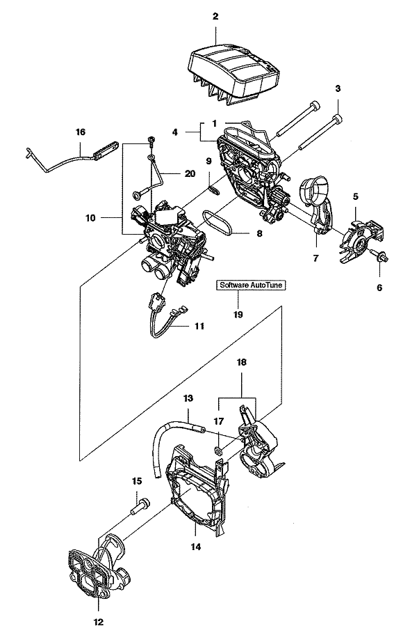 Husqvarna 455E RANCHER II Chain Saw | Partswarehouse