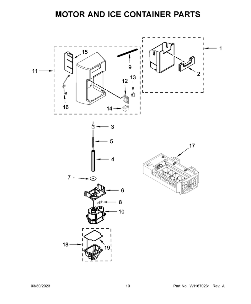 KitchenAid KRSC703HBS05 | PartsWarehouse