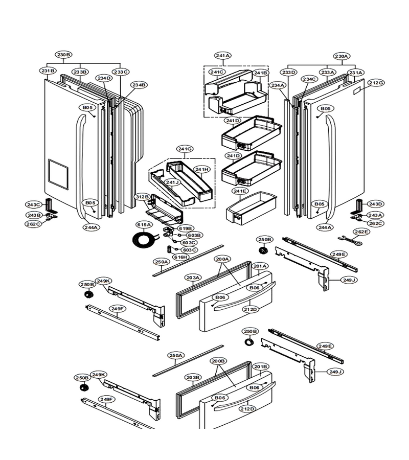 LG LMX21981ST.AST3LGA | PartsWarehouse