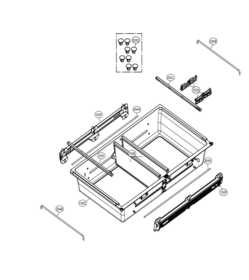 LG LMXC23746D.ASBCNA0 | PartsWarehouse