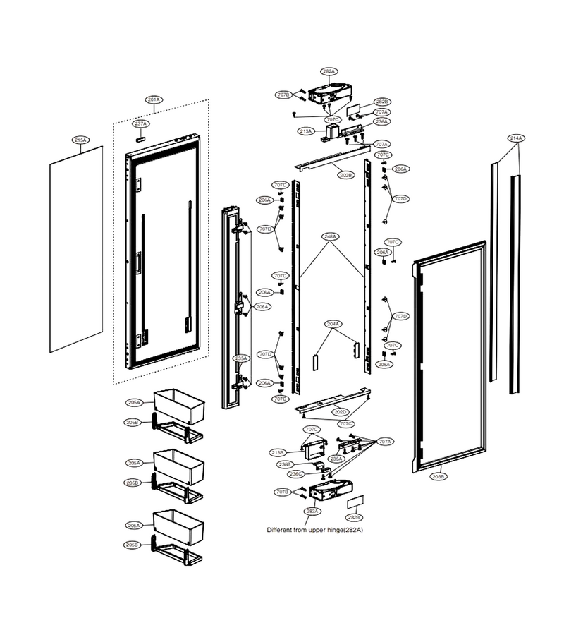 LG SKSFD3604P.ASWCNA0 | PartsWarehouse