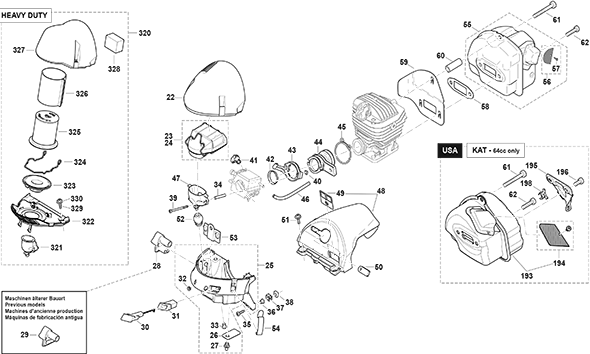 Makita DCS6401H Electric Saw | PartsWarehouse