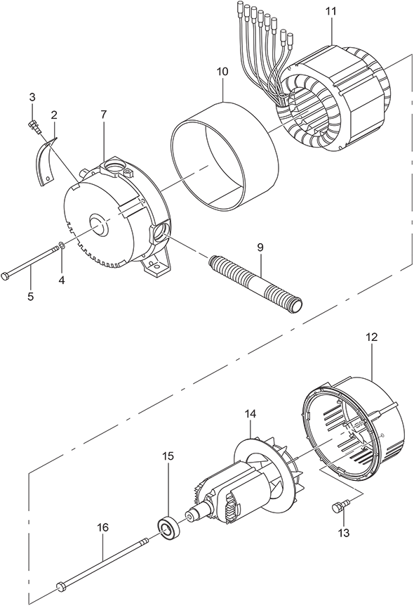 Makita G6100R Type 2 Generator | Partswarehouse