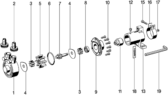 Metabo Pump attachment BPV03 Type 27640000 Accessories | Partswarehouse