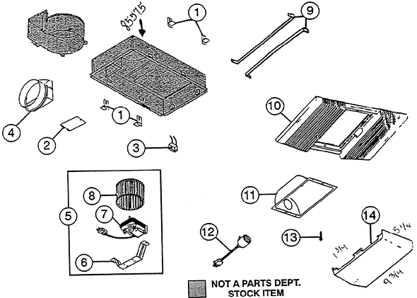 Nutone 668N Exhaust Fan | Partswarehouse
