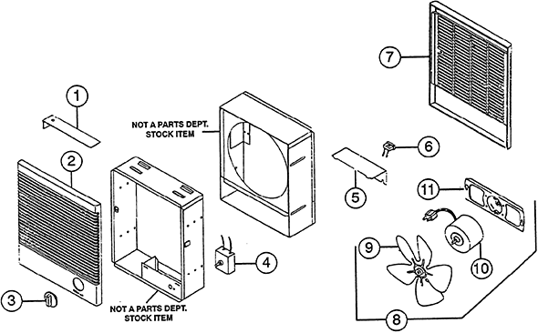 Nutone 8145 Exhaust Fan | Partswarehouse