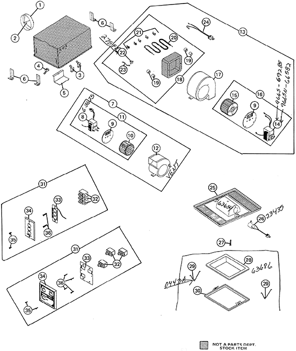 Nutone 9665 Ceiling Heater | Partswarehouse