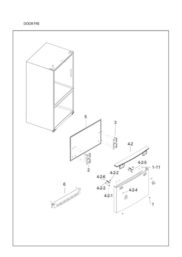 Samsung RF23HCEDBSG-AA-02 Refrigerator | Partswarehouse