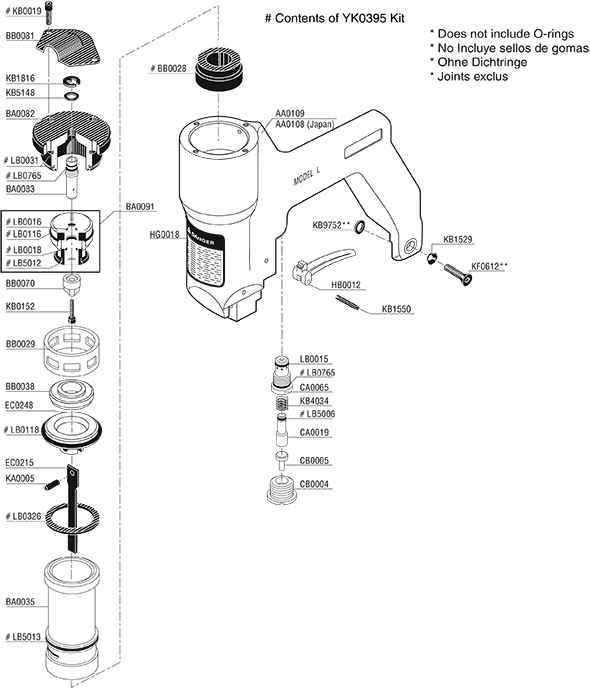 Senco LS1 (200001N) Air Nailer | Partswarehouse