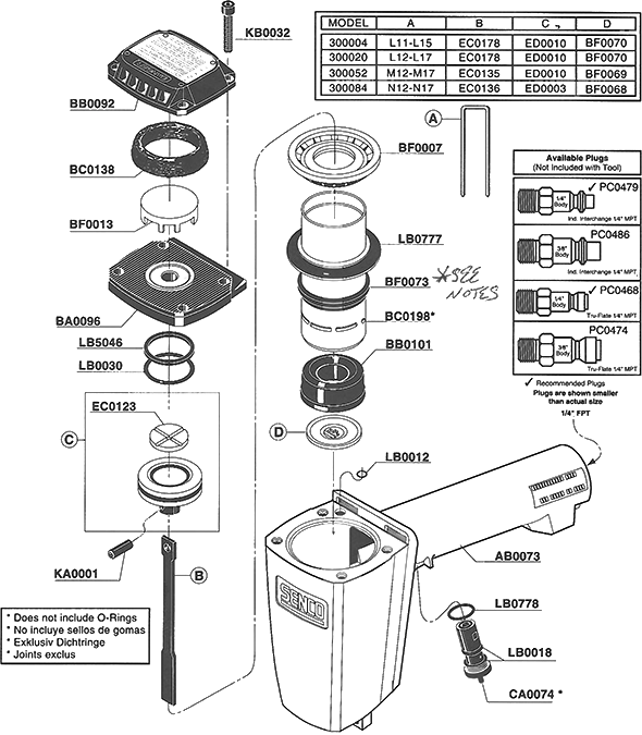Senco SKS (300004) Stapler | Partswarehouse