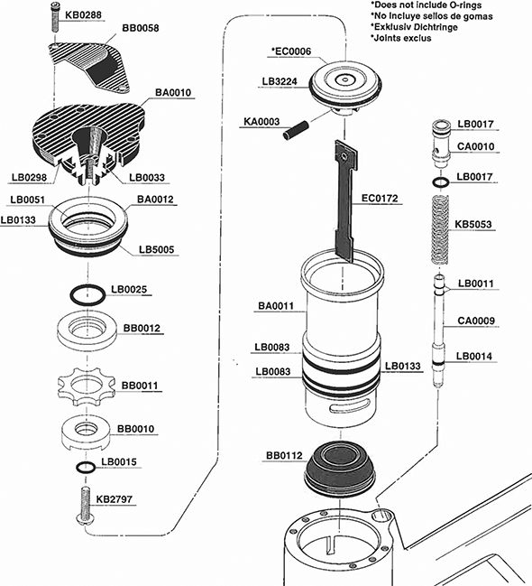 Senco M3 Air Nailer | Partswarehouse