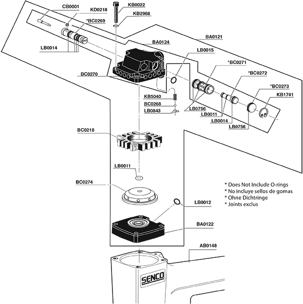Senco SLS20 SencoMatic Stapler | Partswarehouse