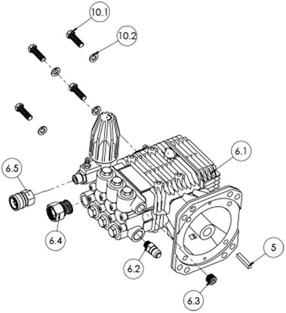 Simpson PS60843 SHINERAY 4400 | Partswarehouse