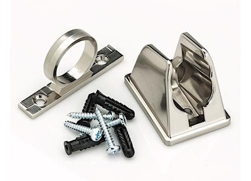 American Brass Wall Bracket Nickel #AMB-CRD-BRK-BN - Rv Parts and ...