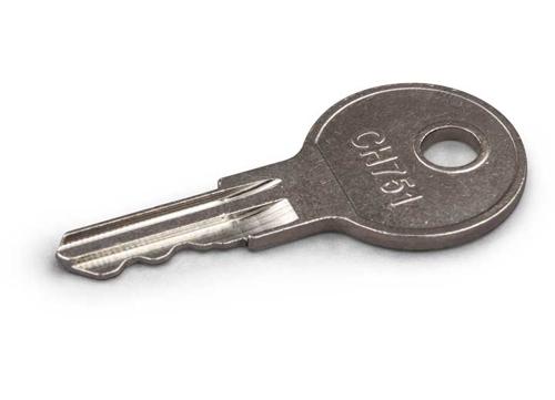 B&B Molders Replacement Key Coded 751 Chrome #BBM-94152 - Rv Parts and ...