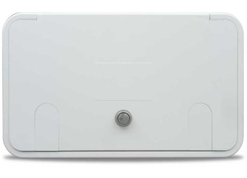 B&B Molders Multipurpose 2 Vermin Doors Key Lock Polar White #BBM-94316 ...