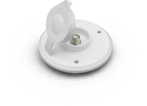 B&B Molders Cable Tv Plate Polar White #BBM-94320 - Rv Parts and ...