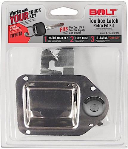 Bolt Lock (Clamshell)Toyota Vehicles Toolbox Latch Retro Fit Kit #BOL ...