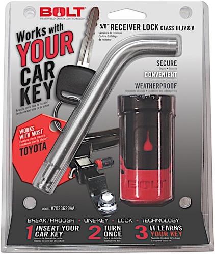 Bolt Lock (Clamshell)Toyota Vehicles 5/8In Cls Iii/Iv/V Receiver Lock # ...
