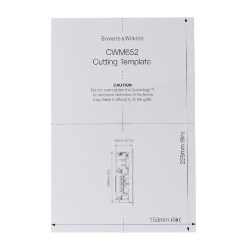 Bowers-Wilkins-Cwm652-Cutout-Template
