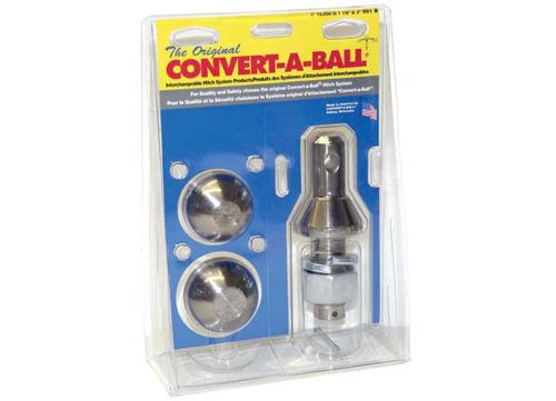 Convert-A-Ball (Blister/Retail Package)1In Shank 1 7/8In & 2In Chrome ...