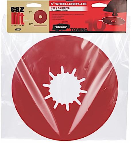 Camco 10In Premium Fifth Wheel Lube Plate Red W/Ptfe (E/F) #CMC-44668 ...