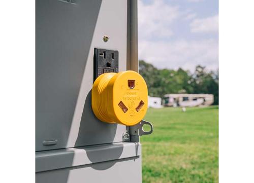 Camco 15M/30F Amp Powergrip Adapter125V/1875W Bulk Csa #CMC-55222 - Rv ...