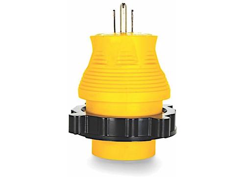 Camco Locking Powergrip Adapter 515P X L530R (E/F) 15A Male30A Female # ...