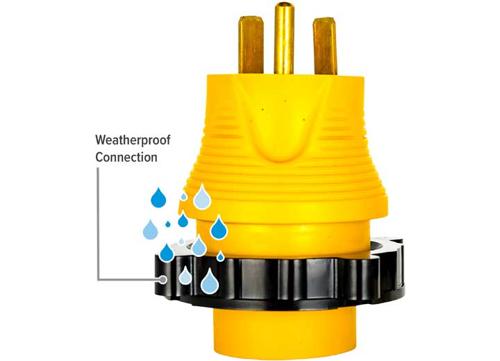 Camco Powergrip Locking Adapter Tt30P X L530R (E/F) #CMC-55642 - Rv ...