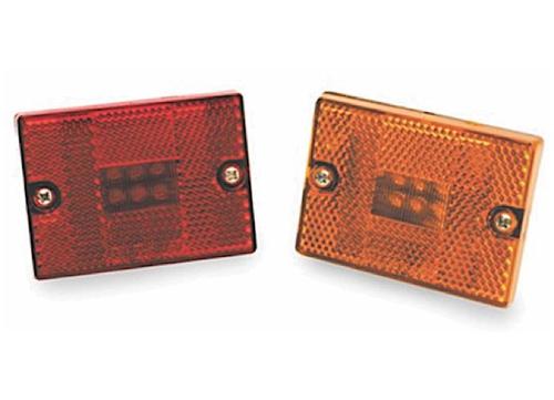 Custer Products Inc 2 7/8In X 2 1/8In Amber Marker Light #CUP-G275A ...