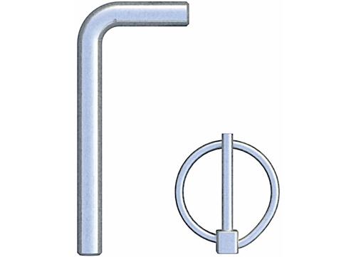 Curt Manufacturing Replacement Gooseneck Safety Chain Anchor Pins (Fits ...