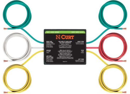 Curt Manufacturing 2 To 3 Converter #CUR-56196 - Rv Parts and ...