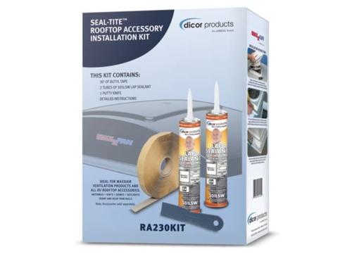 Dicor Sealtite Rooftop Accessory Install Kit #DCR-RA230KIT - Rv Parts ...