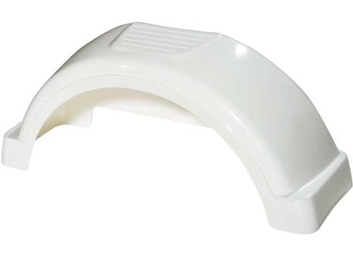 Draw-Tite Plastic Trailer Fender W/Top Step 13In Tire Size White #DRT ...