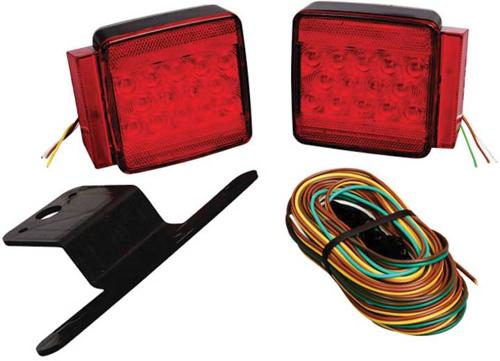 Draw-Tite Submersible Trailer Light Kit(Incl Tail Lamps/Lic Bracket ...