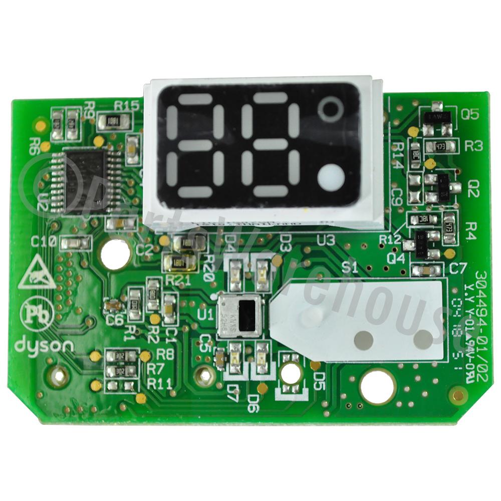 Dyson Lcd & Pcb Assembly #DYS-966550-01 - Vacuum Parts and Accessories ...