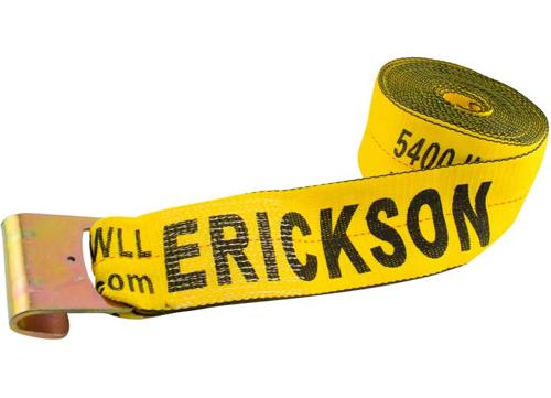 Erickson Manufacturing 4In X 40Ft 16200Lb Winch Strap W/Flat Hk Bulk # ...