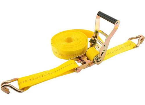 Erickson Manufacturing 2In X 27Ft 10000Lb Ratchet Strap W/Dbl J Hks Non Printed Webbing/Medium ...