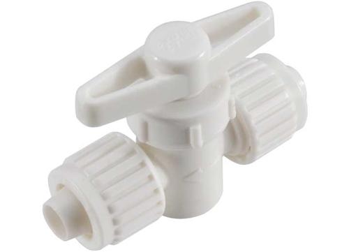 Esco Elkhart Supply Company Flairit Straight Stop Valve 1/2P X 1/2P Barcoded #ESC-16880 - Rv ...
