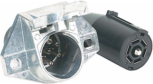 Hopkins Manufacturing 7 Rv Blade To 7 Pin Adapter #HOP-47595 - Rv Parts ...