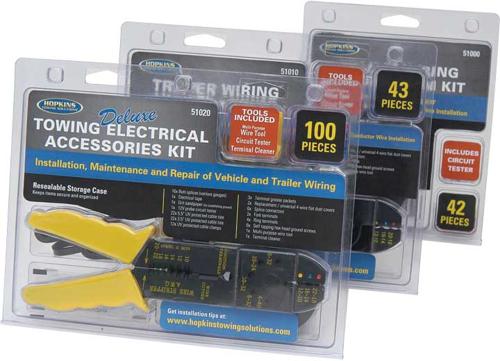 Hopkins Manufacturing Trailer Wiring Installation Kit 42 Pcs. #HOP ...